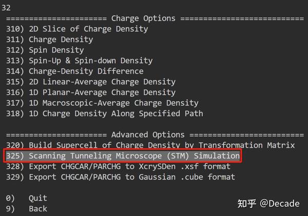 VASP从入门到入土：计算STM(扫描隧道显微镜)图 - 知乎