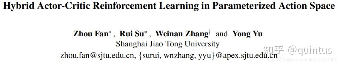 【论文阅读IJCAI-19】Hybrid Actor-Critic Reinforcement Learning in ...
