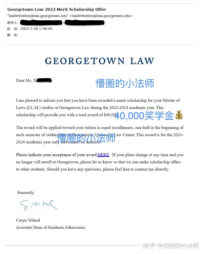 LLM/JD申请第九十一例（资本市场+币圈工作党篇 - NYU LLM + Berkeley LLM + Northwestern LLM + Georgetown LLM 40K奖学金） - 知乎
