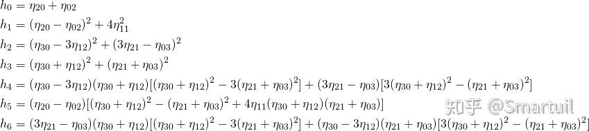使用Hu矩进行形状匹配 - 知乎