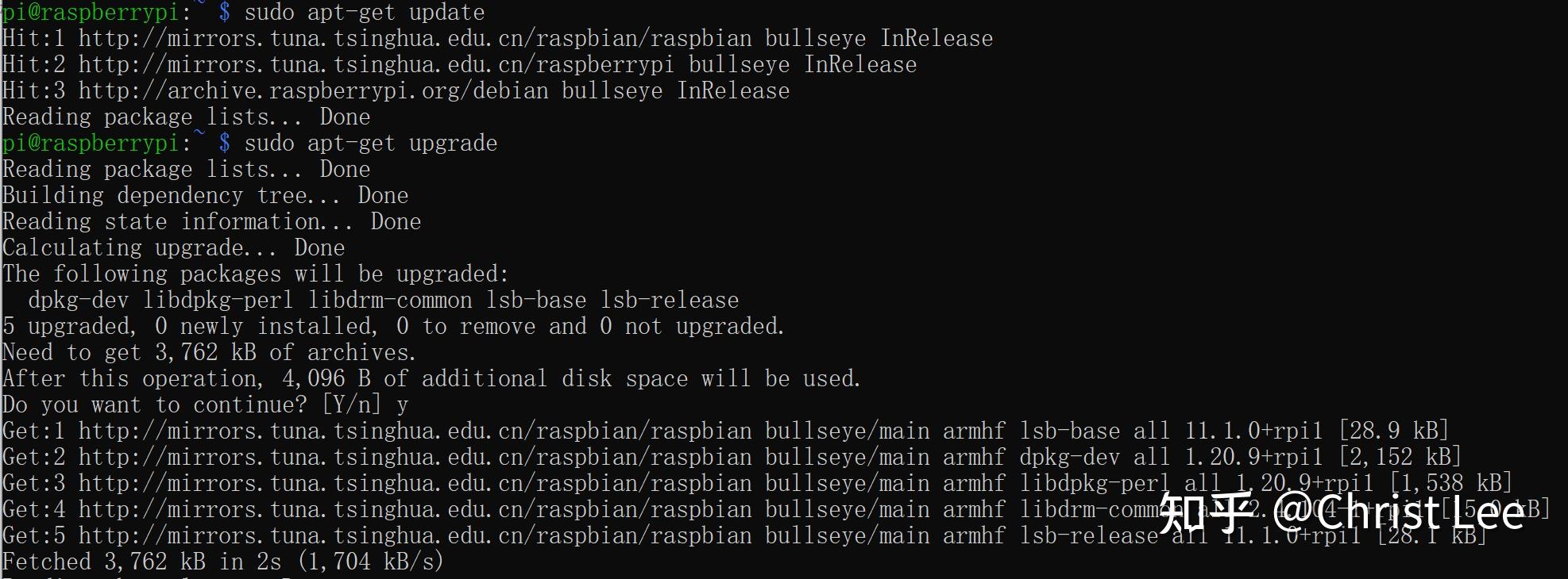 Raspberry Pi Zero 2W 更换清华源 | 安装PIP - 笔记 - 知乎