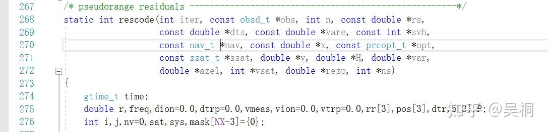 测绘工程本科生如何入门GNSS算法（四）- rtklib单点定位解算源码说明 - 知乎