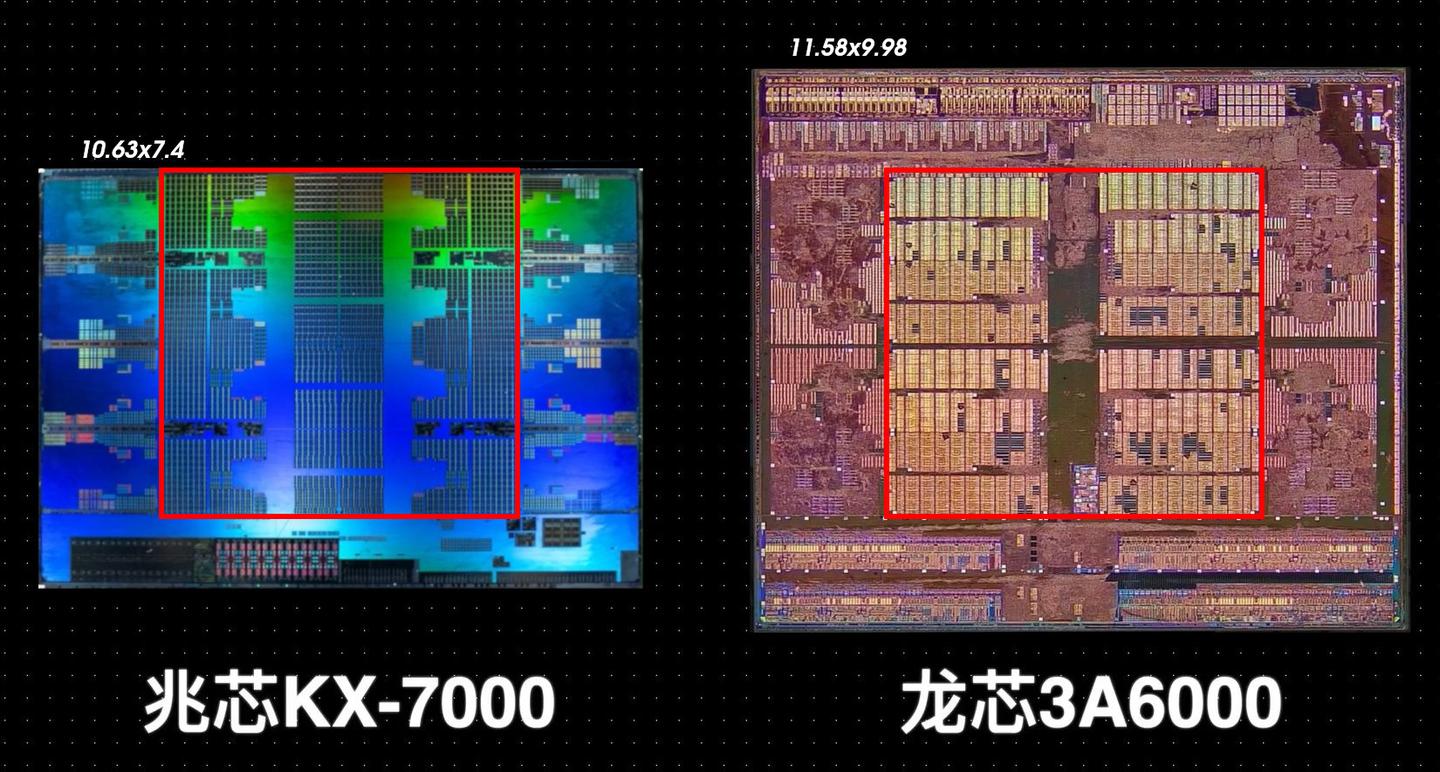兆芯KX7000工艺先进难掩性能孱弱 - 知乎