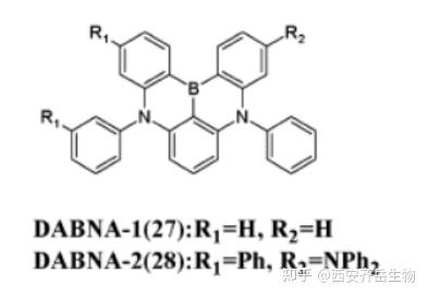 基于热激活延迟TADF材料：DABNA-1和DABNA-2的发光器件的定制合成 - 知乎