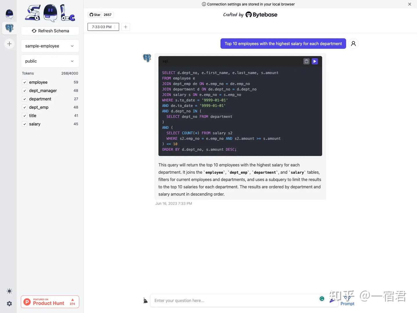 Github 9 个惊艳的开源 NL2SQL 项目 - 知乎