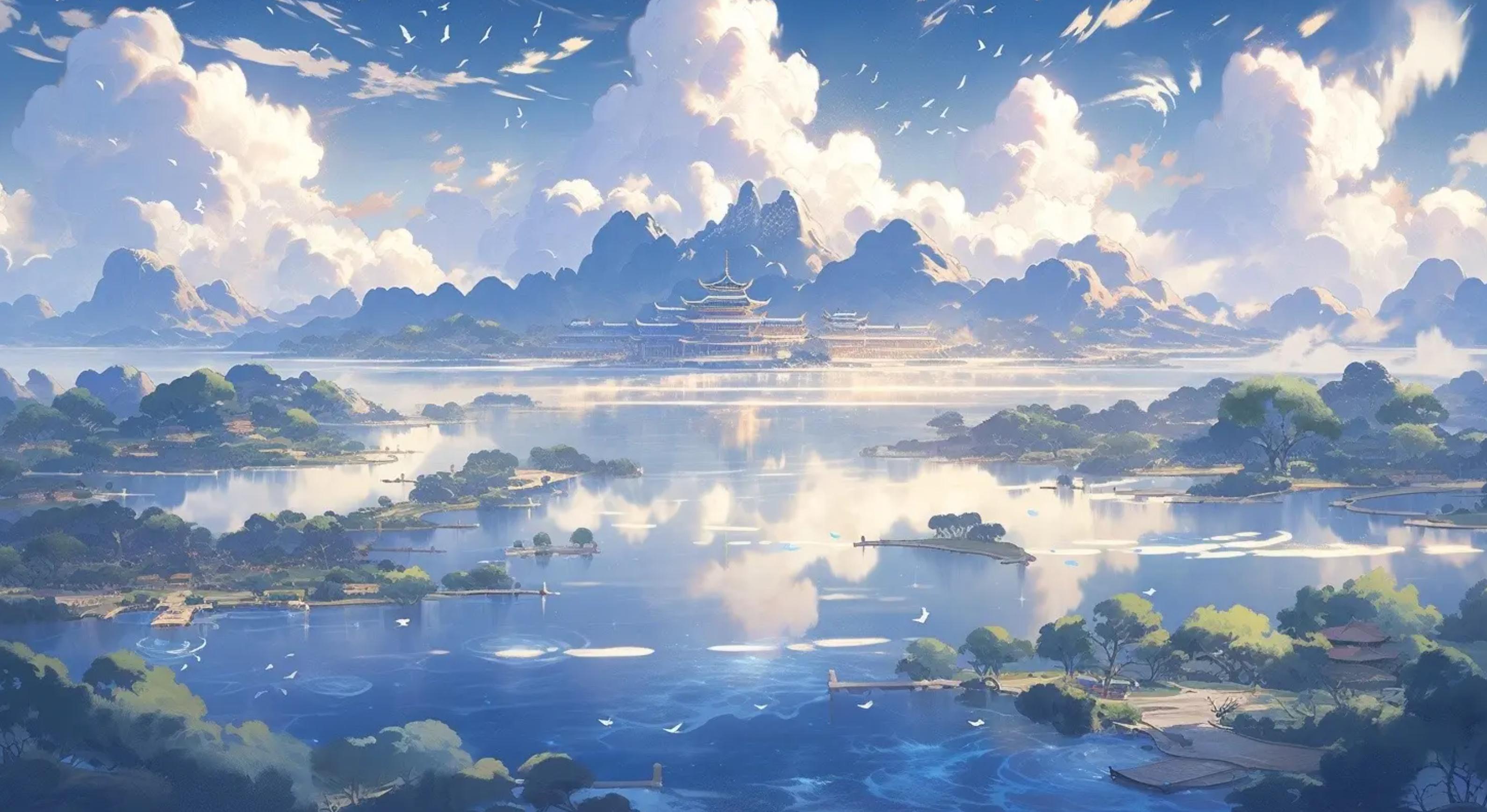 古风4K电脑手机壁纸合集，一起走进水墨丹青的画卷吧 - 知乎