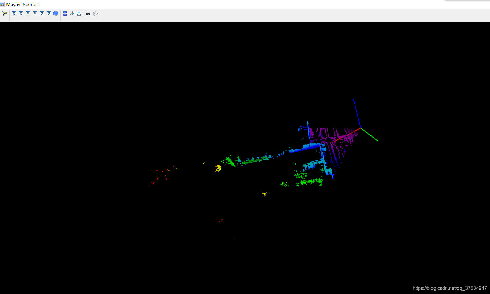 python利用open3d以及mayavi可视化pcd点云（二进制） - 知乎