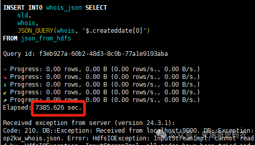 面对2千万的json，Clickhouse的表现有点扑街 - 知乎