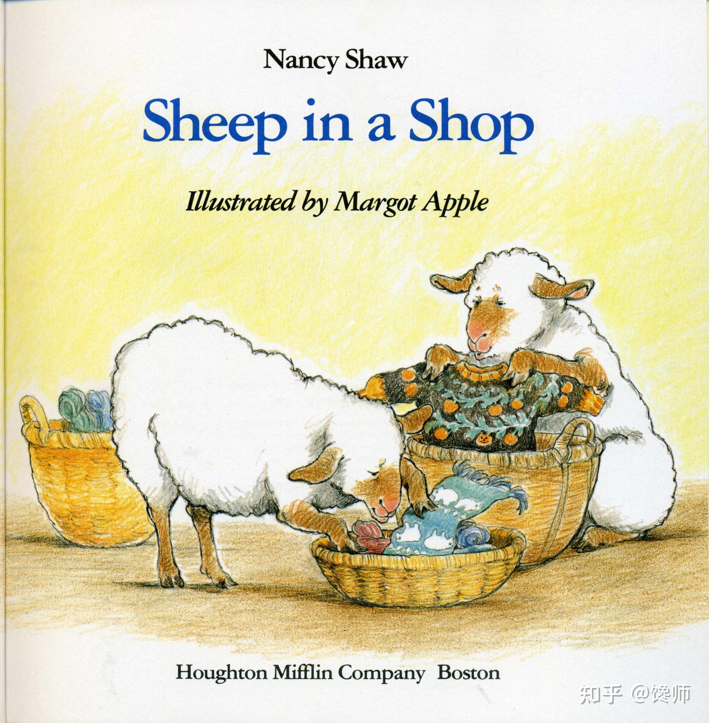 一分钟绘本分享—《Sheep in a Shop》 - 知乎