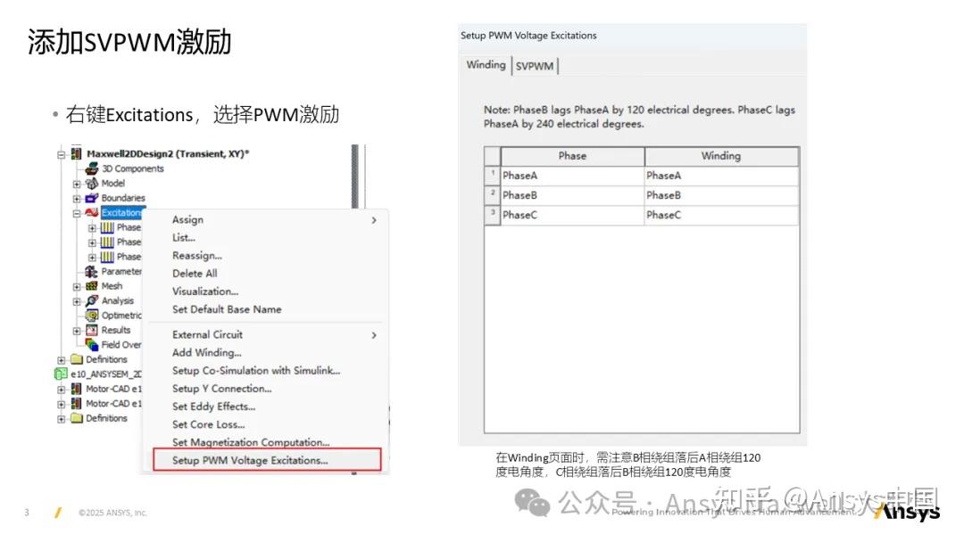 Ansys官方教程笔记：Maxwell里添加SVPWM激励的完整流程 - 知乎