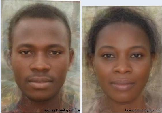 人类的摇篮：撒哈拉以南非洲居民的平均脸 - 知乎