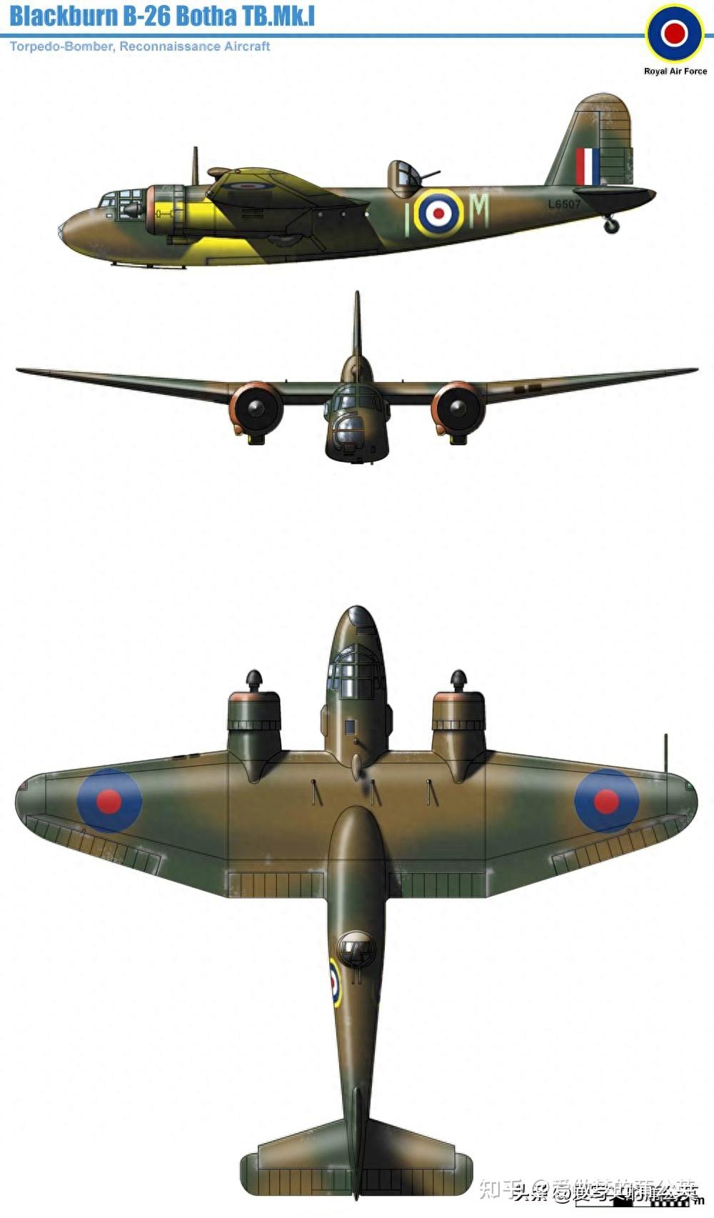 二战军机大全——英国海岸巡逻机、运输机与其它 - 知乎