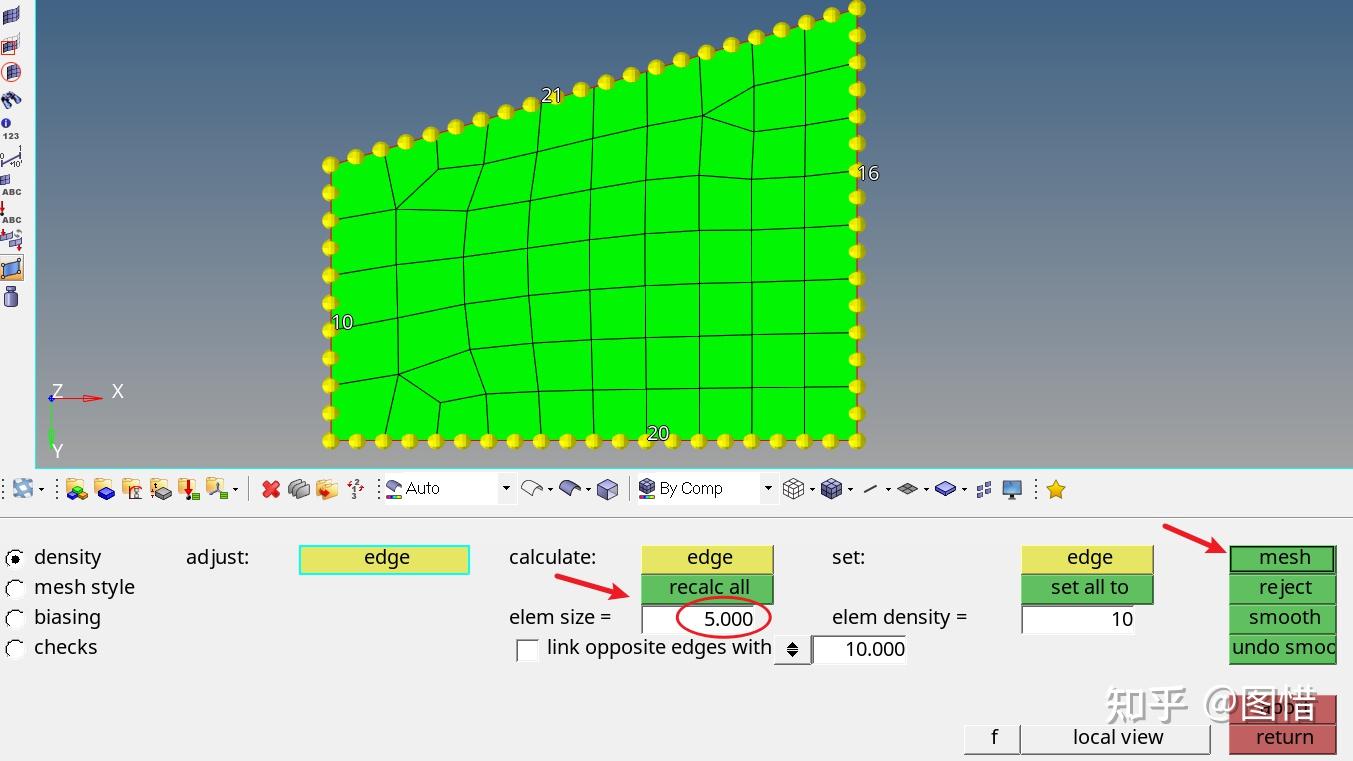 2D网格划分一招鲜吃遍天——HyperMesh速通7 - 知乎