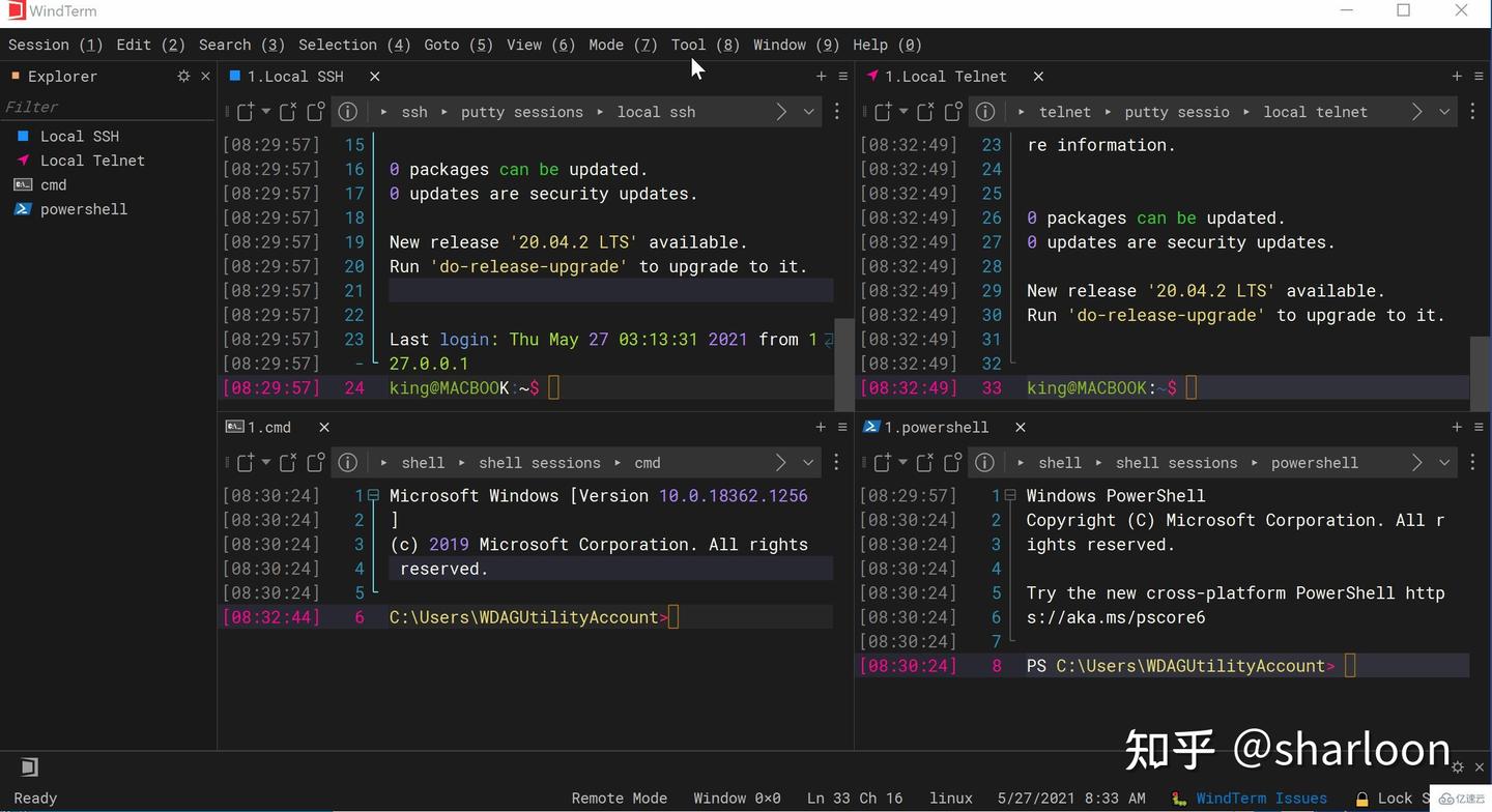 推荐一款开源跨平台的超级终端工具-windterm - 知乎