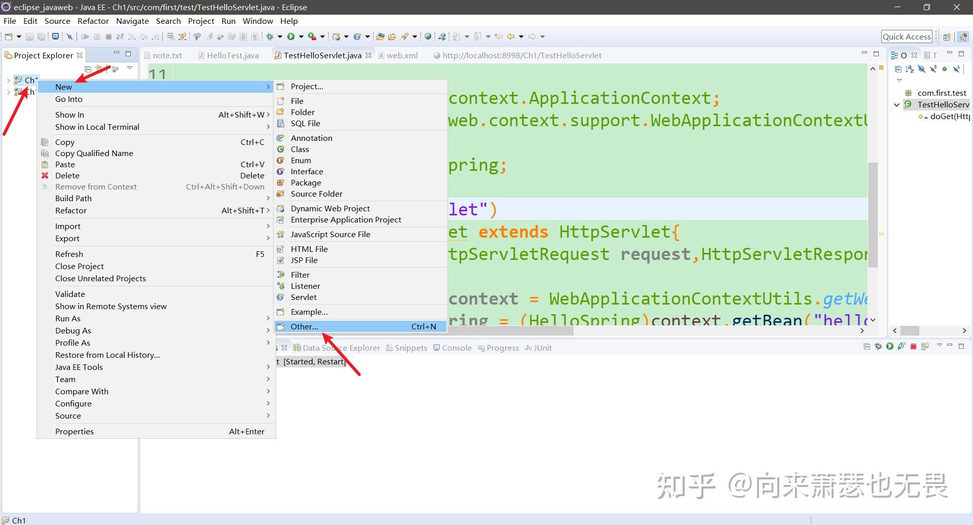 （JavaWeb报错解决）Resource '/Servers' does not exist. - 知乎