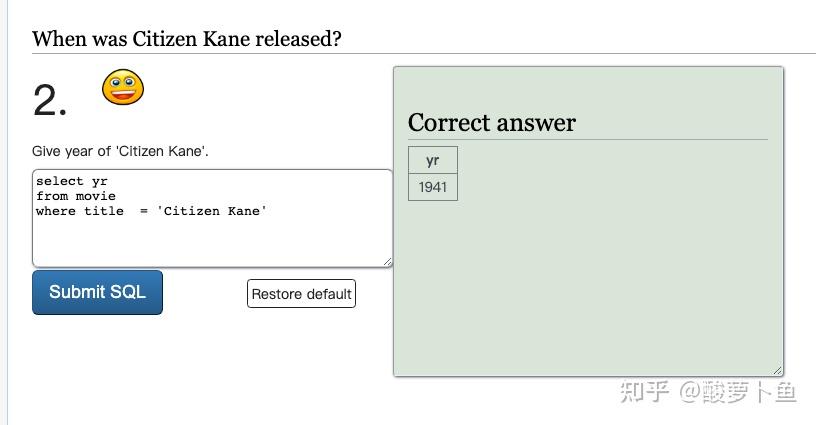 【刷题】SQLZOO（13-18）（完） - 知乎