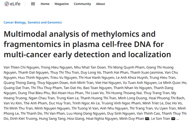 eLife | 基于cfDNA甲基化和片段组学多模态分析，实现多癌种早检及定位 - 知乎