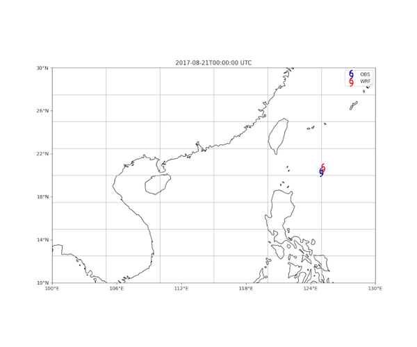 python绘制WRF模拟的台风路径gif动图 - 知乎