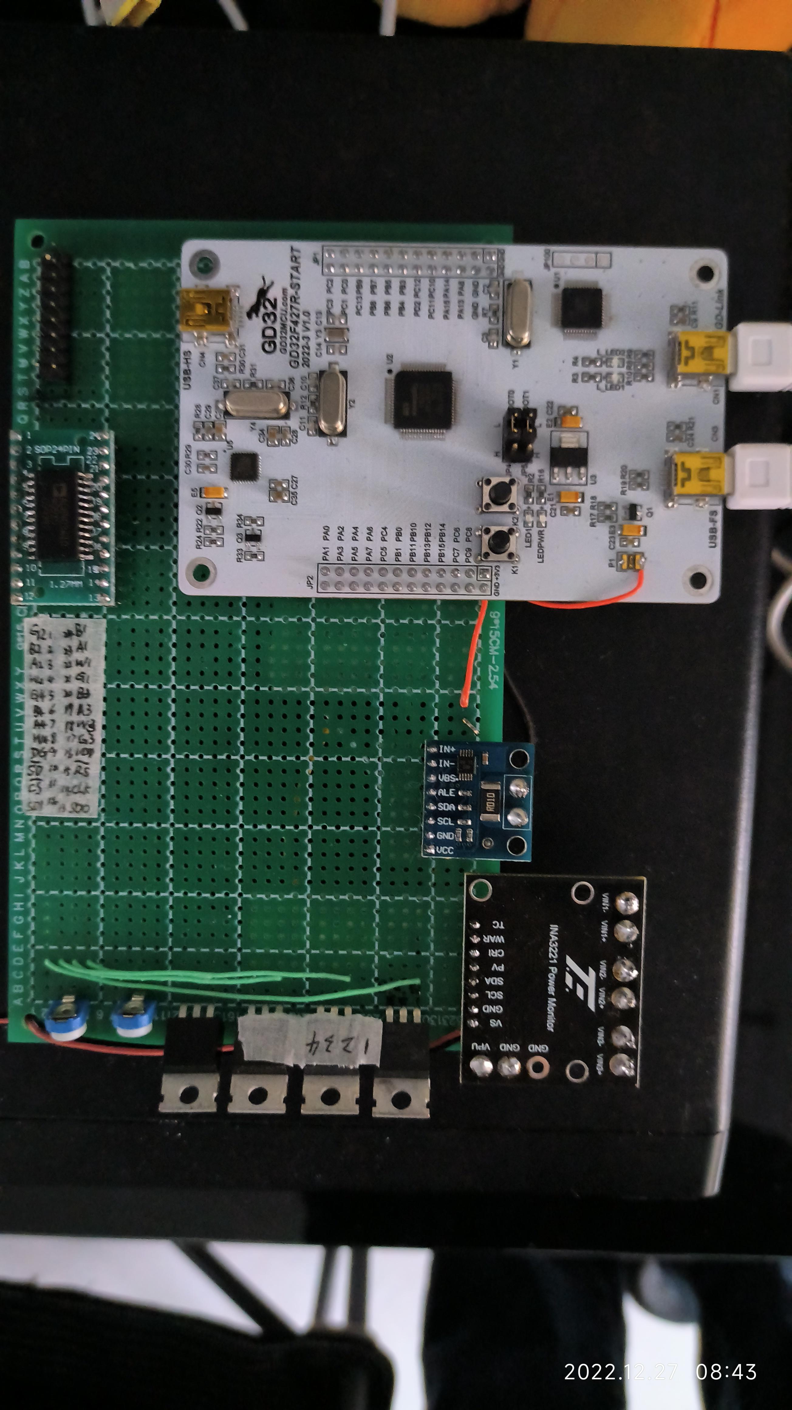 【GD32F427开发板试用】INA226完成电流电压采集 - 知乎