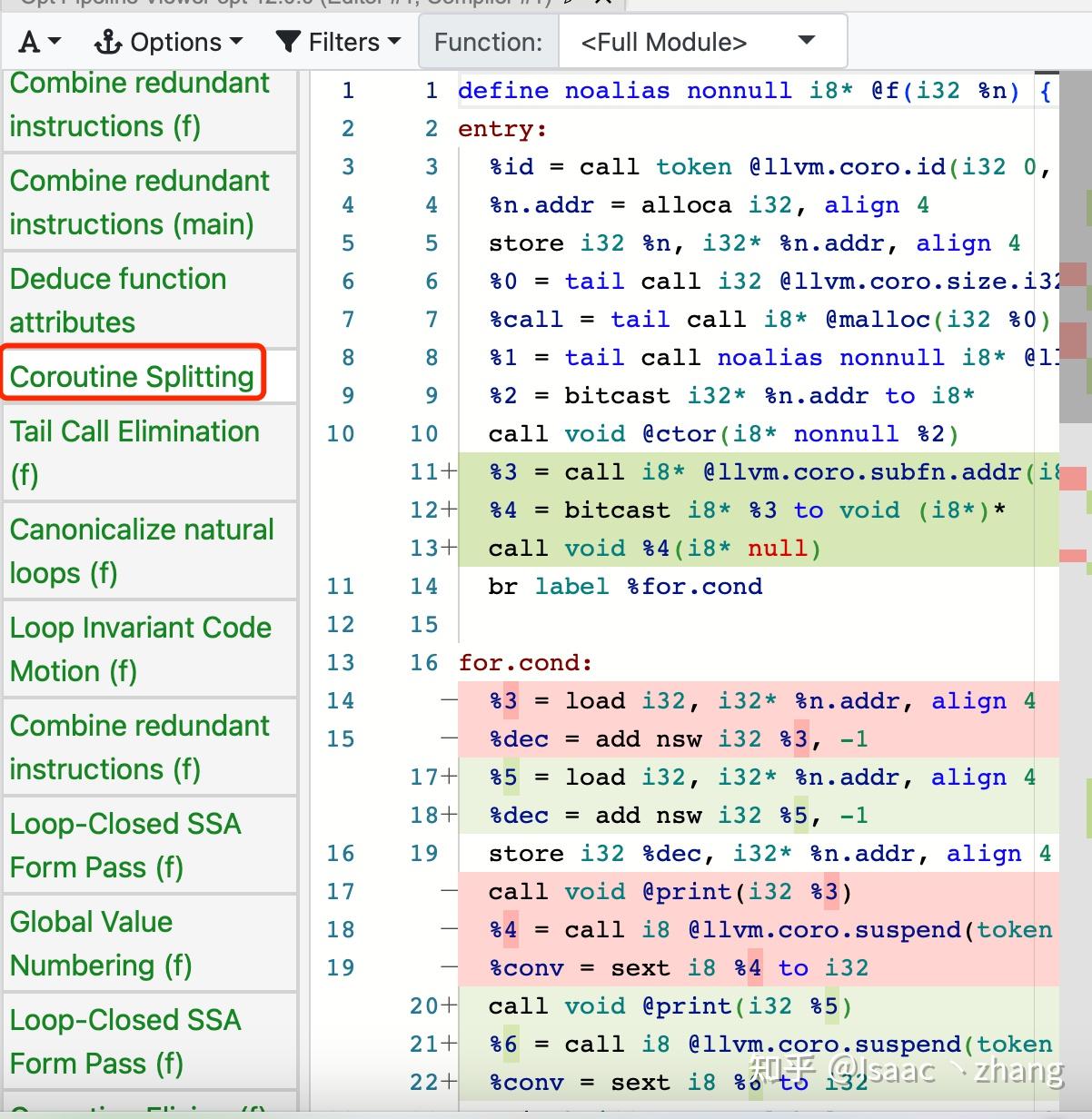 对于llvm中 Coroutine Splitting PASS的阅读 - 知乎