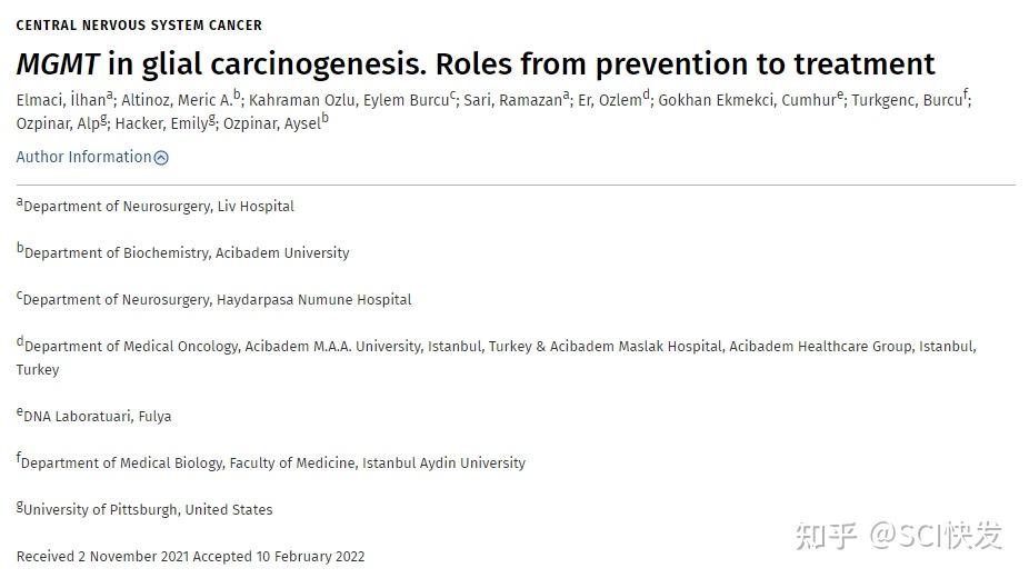 SCI期刊分析：最快9天可接收！肿瘤学JCR4区，无版面费 - 知乎