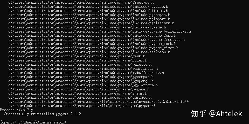 Anaconda和pip常用命令汇总：简单，通俗易懂 - 知乎