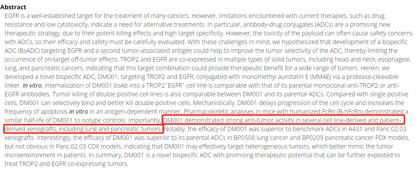 AACR2023| ADC药物及可用临床前动物模型 - 知乎