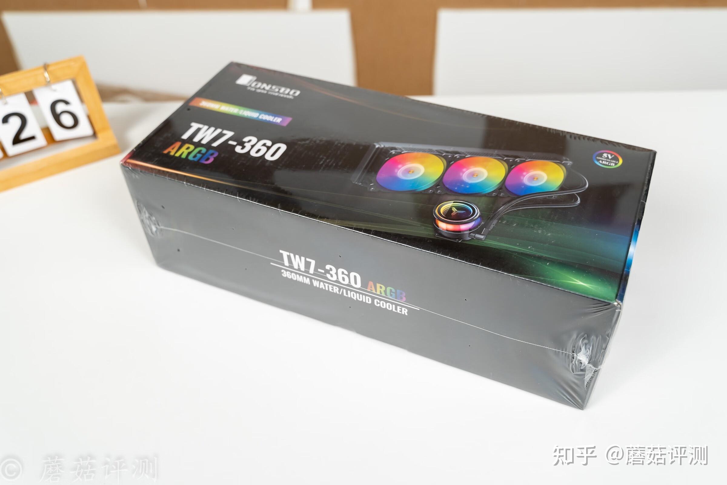 灯效酷炫，轻松压住13600K，乔思伯TW7-360黑色光影鼓幻彩一体式水冷 评测 - 知乎