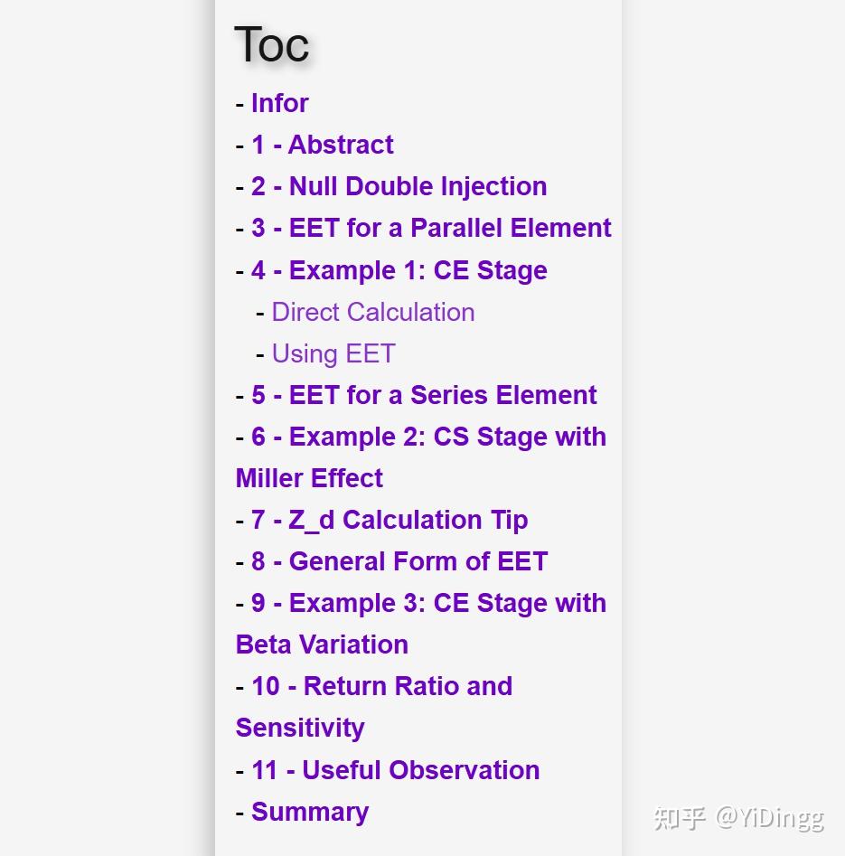 YiDingg 带你读论文：频响分析技巧之额外元件定理 (The Extra Element Theorem) - 知乎