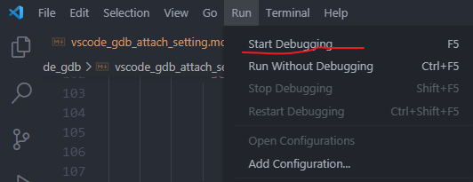 VSCode 设置 gdb GUI 调试正在运行的进程 - 知乎