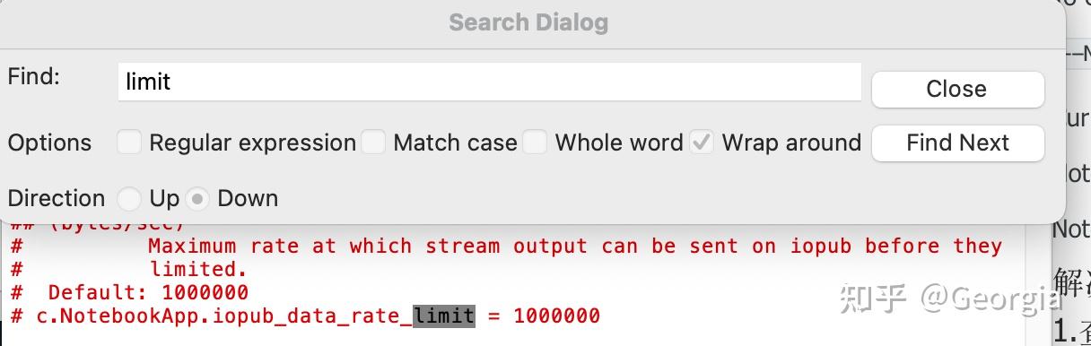Mac 解决jupyter IOPub data rate exceeded. - 知乎