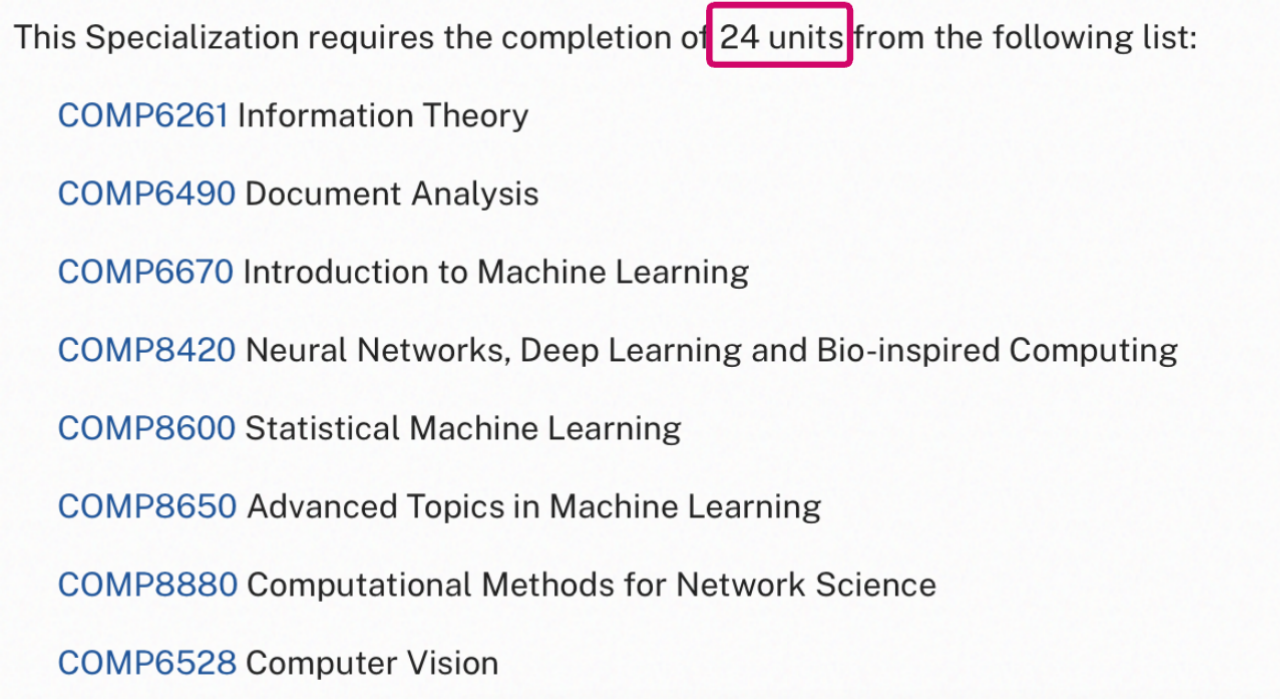 ANU Master of Computing 保姆级选课指南 - 知乎