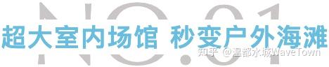 不嬉水，无夏天！北京温都水城·WaveTown开业在即，解锁消暑新技能~ - 知乎