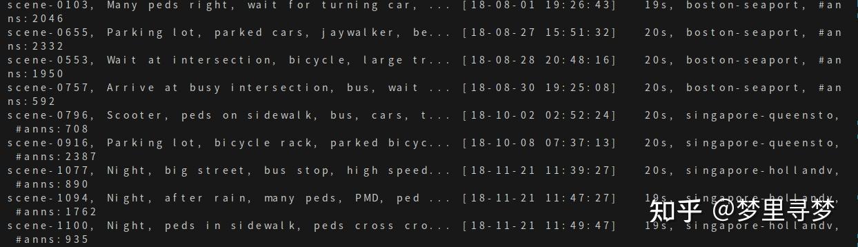 （二十八）实践出真知——nuScenes 3D目标检测数据集解析 - 知乎