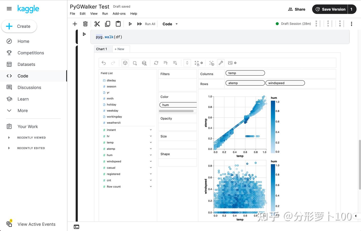 PyGWalker：将你的pandas dataframe变成交互式可视化分析工具 - 知乎