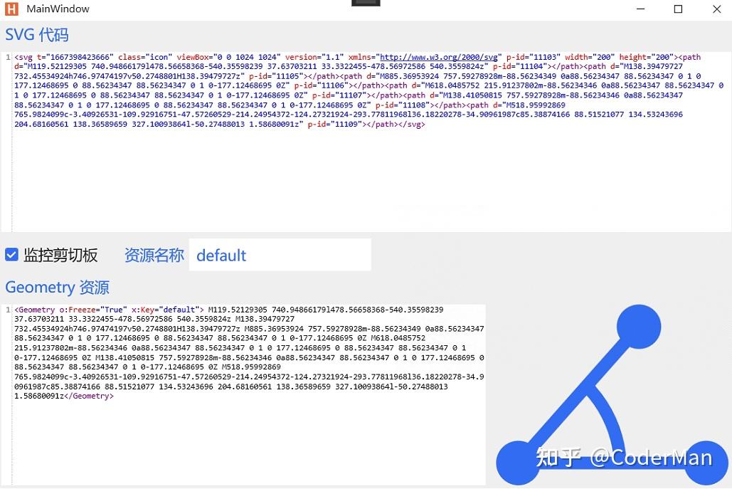 【1.32 Iconfont SVG转换成Geometry图标】WPF案例代码解析 - 知乎