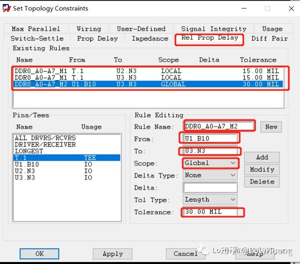 Allegro中DDR中T形拓扑结构提取及设置指南 - 知乎