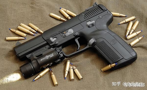 防弹衣在它面前像纸一样，浅谈比利时FN57手枪，刷新手枪新概念 - 知乎