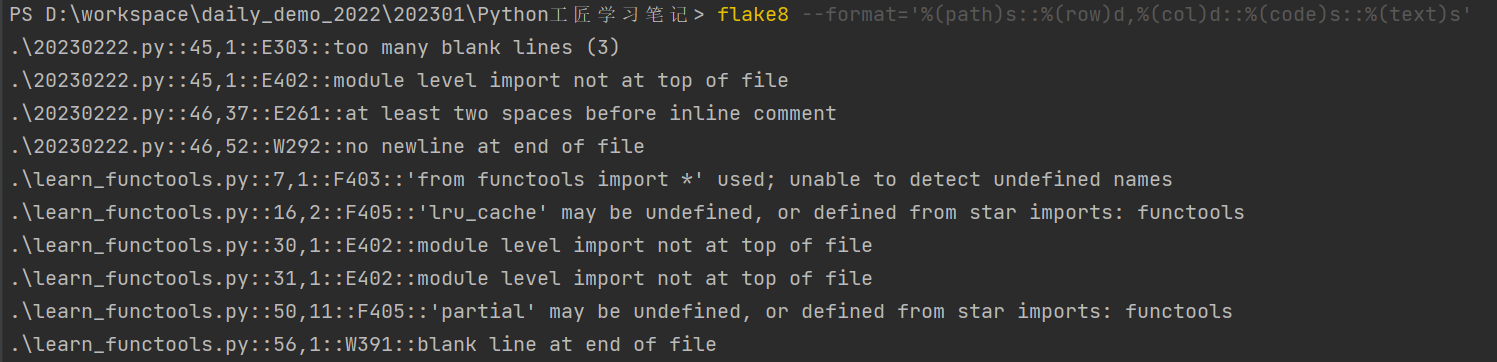 Python之 flake8模块介绍 - 知乎