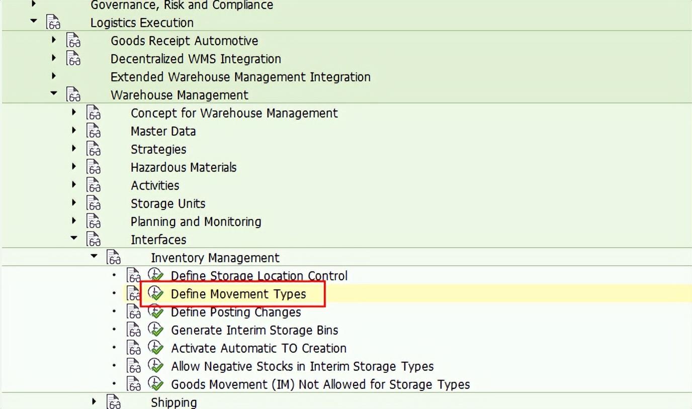 SAP WM初阶移动类型设置里的GR Date - 知乎