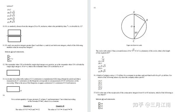 GRE数学170 超全备考PDF+free分享 - 知乎