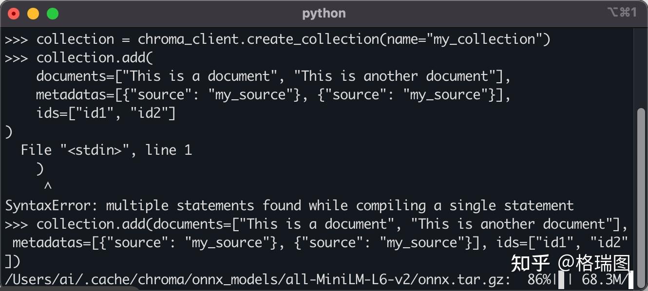 Chroma-0002-入门教程 - 知乎