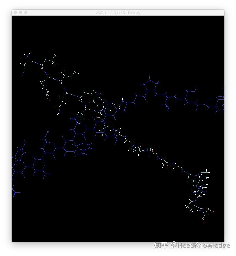 Using VMD with AMBER - 知乎