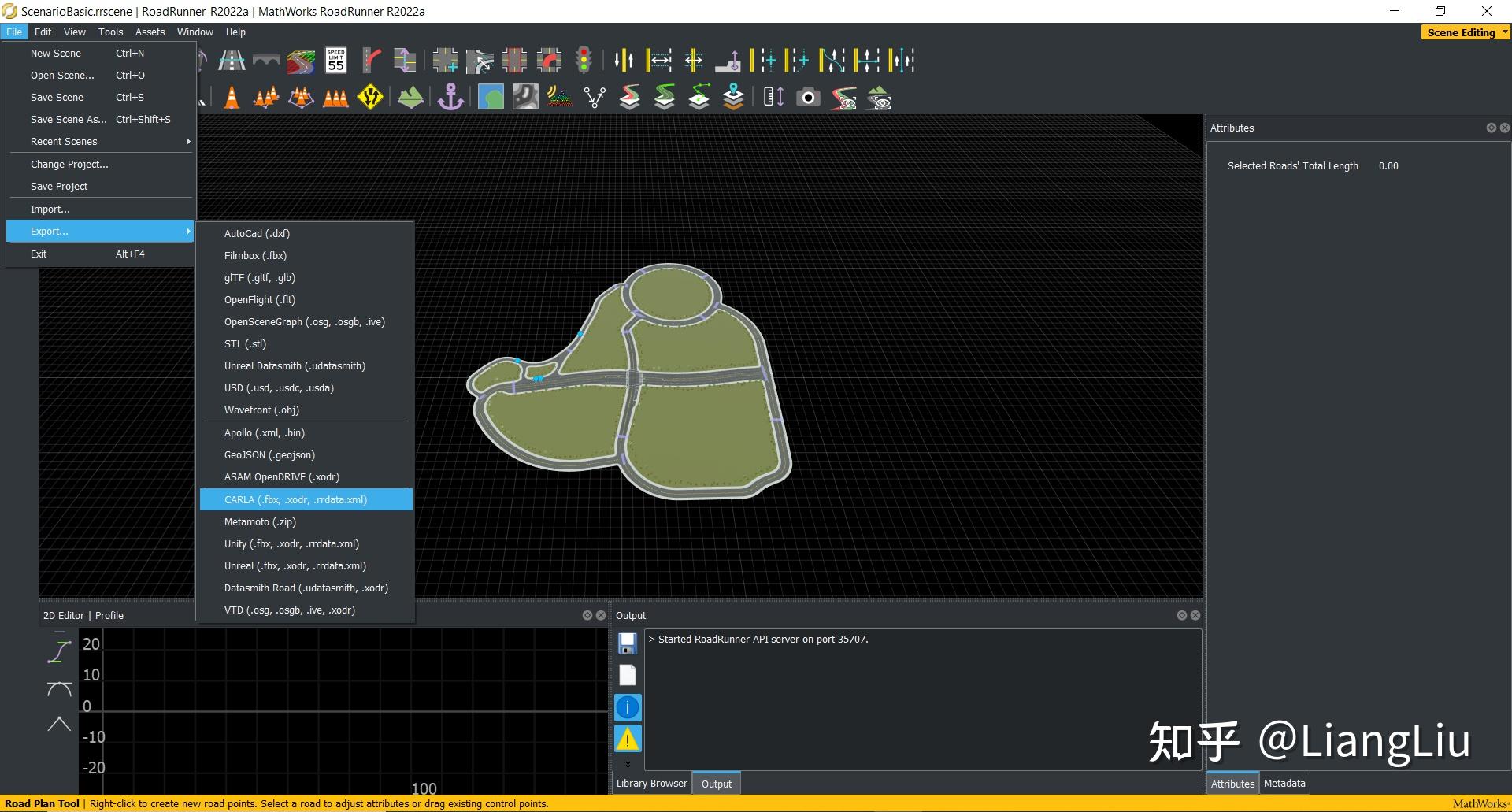 RoadRunner Scenario+CARLA联合仿真 - 知乎