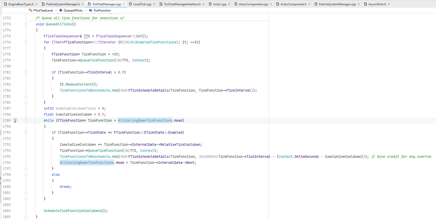 UE4 Tick、TaskGraph与NamedThread调度 - 知乎