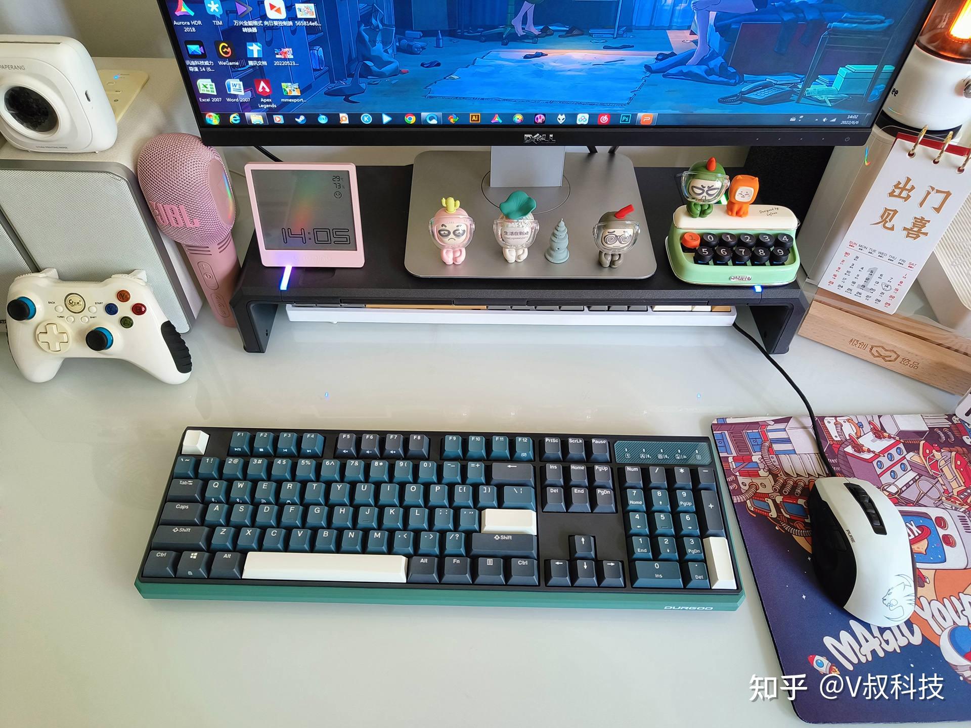 360天超长续航，全新外观设计，杜伽K620W机械键盘为无线而生！618键盘推荐！ - 知乎