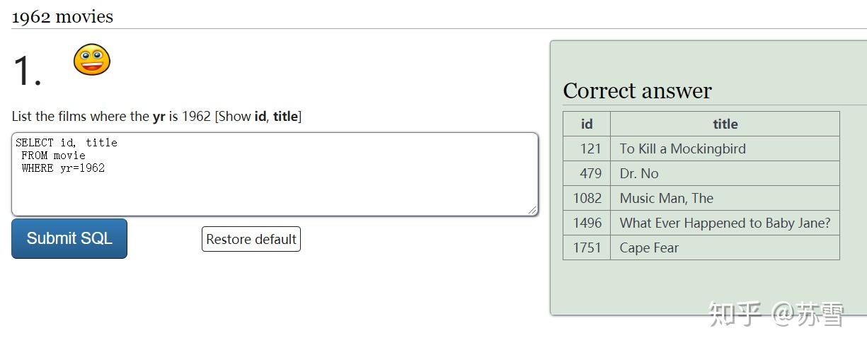 SQLZOO 练习题7（含答案）：More JOIN operations - 知乎