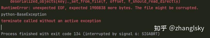 Process finished with exit code 134 (interrupted by signal 6: SIGABRT) - 知乎