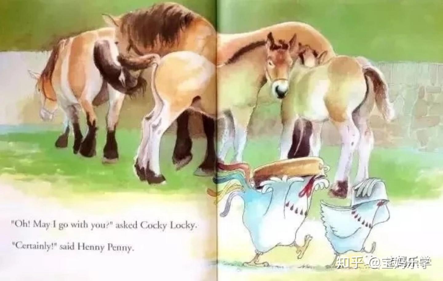 经典英文绘本《Henny Penny 》 母鸡潘妮 - 知乎
