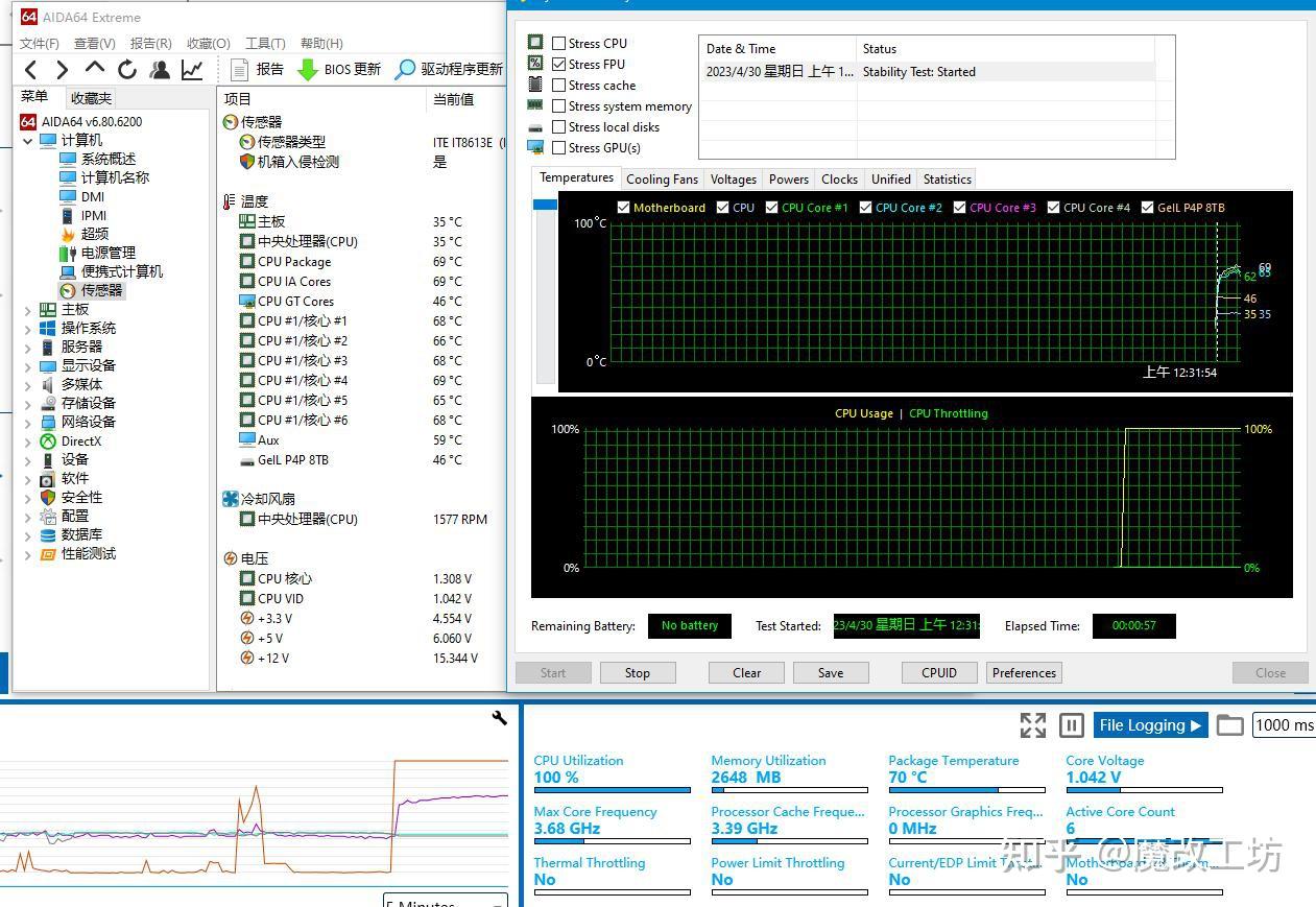 【实测】深圳国产的MODT平台电脑到底有多强？默认核显跑分106万，600元出头11代笔记本I5套装可超频4.6G，单核607全核心4800 - 知乎